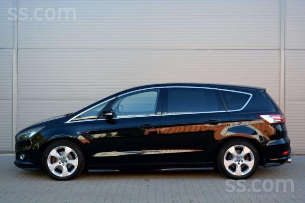 Melns Ford S-Max 2016 Rīga, ar dzinēja tilpumu 2.00 L un nobraukumu 260 tūkst. km par 12999 €, foto 6 vietnē AUTOMOTO.COM.LV