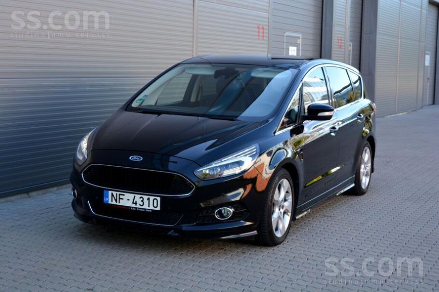 Melns Ford S-Max 2016 Rīga, ar dzinēja tilpumu 2.00 L un nobraukumu 260 tūkst. km par 12999 €, foto 10 vietnē AUTOMOTO.COM.LV