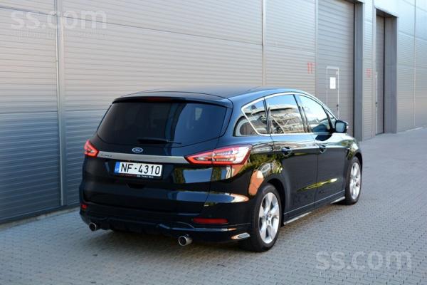 Melns Ford S-Max 2016 Rīga, ar dzinēja tilpumu 2.00 L un nobraukumu 260 tūkst. km par 12999 €, foto 10 vietnē AUTOMOTO.COM.LV