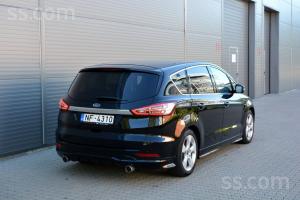 Melns Ford S-Max 2016 Rīga, ar dzinēja tilpumu 2.00 L un nobraukumu 260 tūkst. km par 12999 €, foto 11 vietnē AUTOMOTO.COM.LV