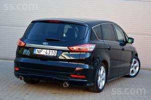 Melns Ford S-Max 2016 Rīga, ar dzinēja tilpumu 2.00 L un nobraukumu 260 tūkst. km par 12999 €, foto 14 vietnē AUTOMOTO.COM.LV