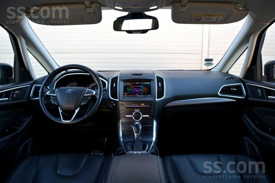 Melns Ford S-Max 2016 Rīga, ar dzinēja tilpumu 2.00 L un nobraukumu 260 tūkst. km par 12999 €, foto 26 vietnē AUTOMOTO.COM.LV