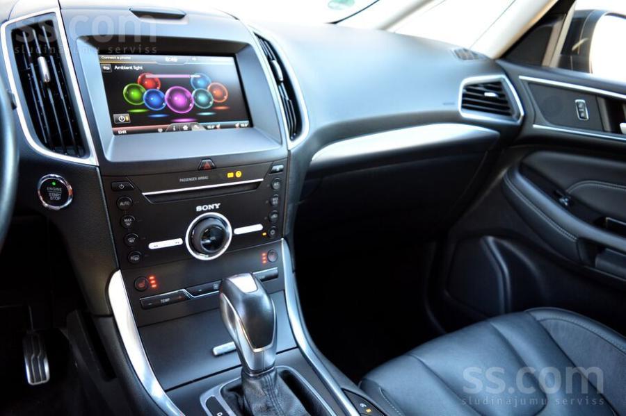 Melns Ford S-Max 2016 Rīga, ar dzinēja tilpumu 2.00 L un nobraukumu 260 tūkst. km par 12999 €, foto 27 vietnē AUTOMOTO.COM.LV