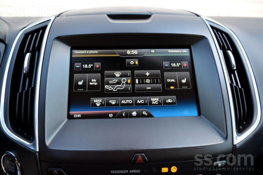 Melns Ford S-Max 2016 Rīga, ar dzinēja tilpumu 2.00 L un nobraukumu 260 tūkst. km par 12999 €, foto 35 vietnē AUTOMOTO.COM.LV