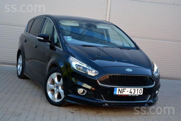 Black Ford S-Max 2016 in Riga, with an engine capacity of 2.00 L and mileage of 260 thousand km for 12999 €, photo 3 on AUTOMOTO.COM.LV