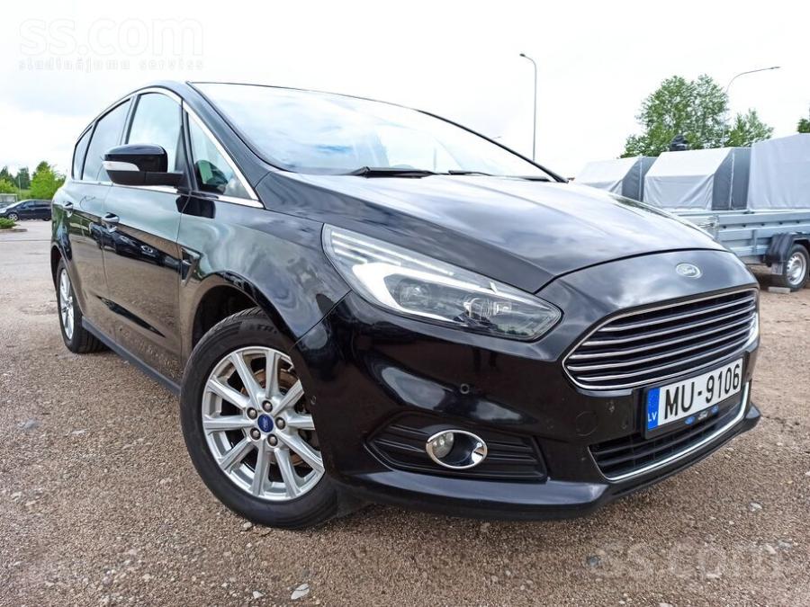 Melns Ford S-Max 2016 Daugavpils, ar dzinēja tilpumu 2.00 L un nobraukumu 0 tūkst. km par 7150 €, foto 3 vietnē AUTOMOTO.COM.LV