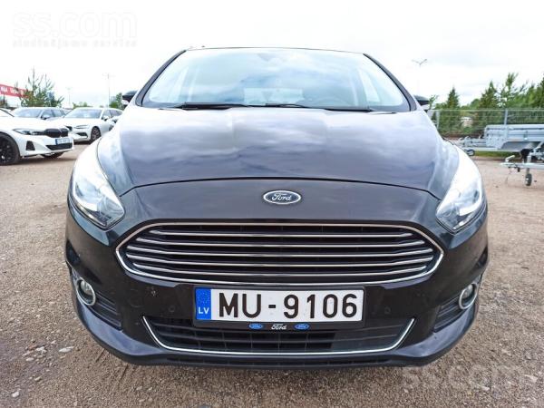 Black Ford S-Max 2016 in Daugavpils, with an engine capacity of 2.00 L and mileage of 0 thousand km for 7150 €, photo 3 on AUTOMOTO.COM.LV