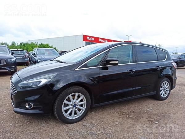 Black Ford S-Max 2016 in Daugavpils, with an engine capacity of 2.00 L and mileage of 0 thousand km for 7150 €, photo 4 on AUTOMOTO.COM.LV