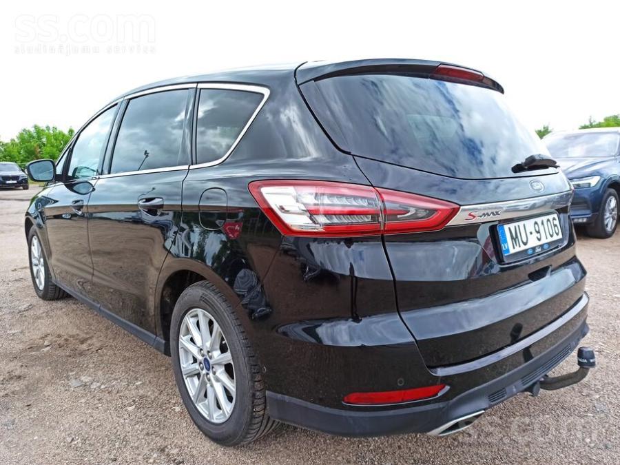 Melns Ford S-Max 2016 Daugavpils, ar dzinēja tilpumu 2.00 L un nobraukumu 0 tūkst. km par 7150 €, foto 6 vietnē AUTOMOTO.COM.LV