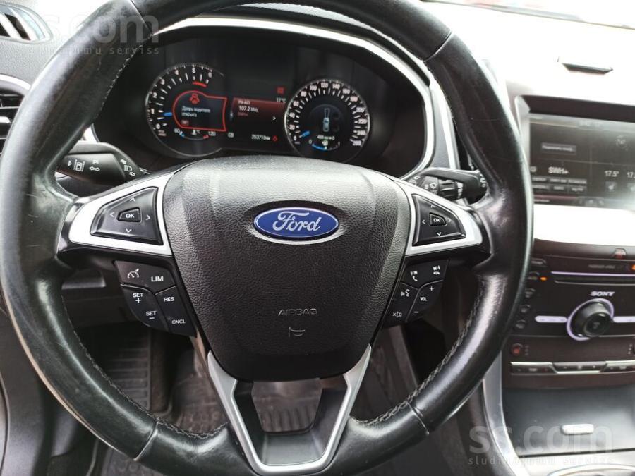 Melns Ford S-Max 2016 Daugavpils, ar dzinēja tilpumu 2.00 L un nobraukumu 0 tūkst. km par 7150 €, foto 23 vietnē AUTOMOTO.COM.LV