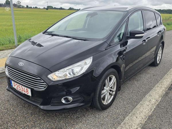 Melns Ford S-Max 2016 Jurbarkas, ar dzinēja tilpumu 2.00 L un nobraukumu 147 tūkst. km par 9000 €, foto 1 vietnē AUTOMOTO.COM.LV