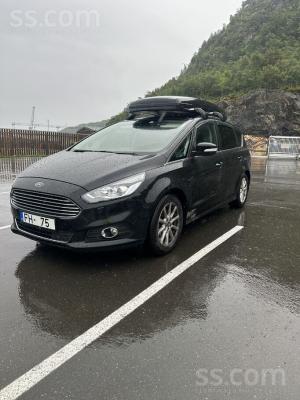 Melns Ford S-Max 2016 Talsi, ar dzinēja tilpumu 2.00 L un nobraukumu 287 tūkst. km par 8500 €, foto  vietnē AUTOMOTO.COM.LV