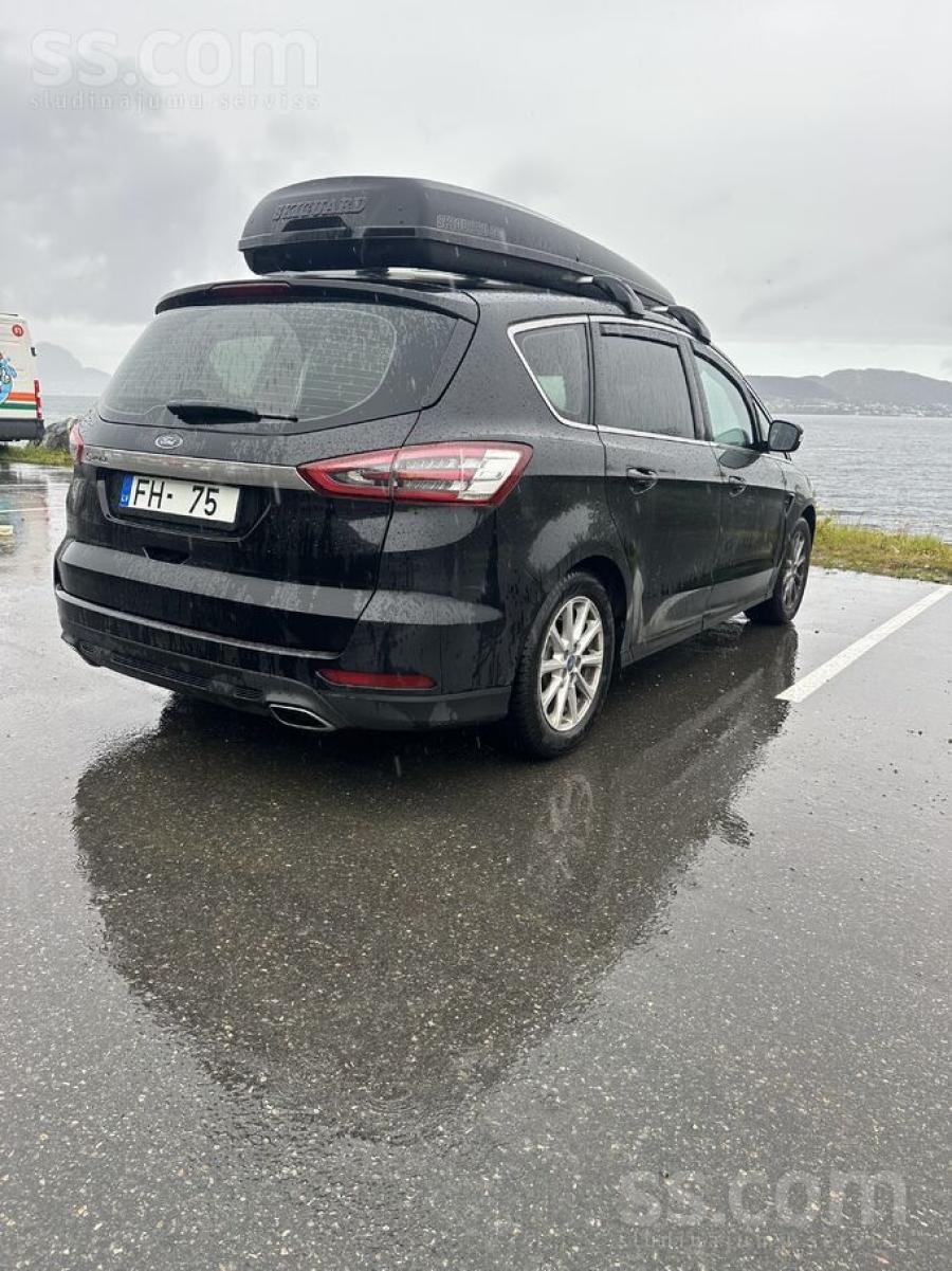 Melns Ford S-Max 2016 Talsi, ar dzinēja tilpumu 2.00 L un nobraukumu 287 tūkst. km par 8500 €, foto 4 vietnē AUTOMOTO.COM.LV