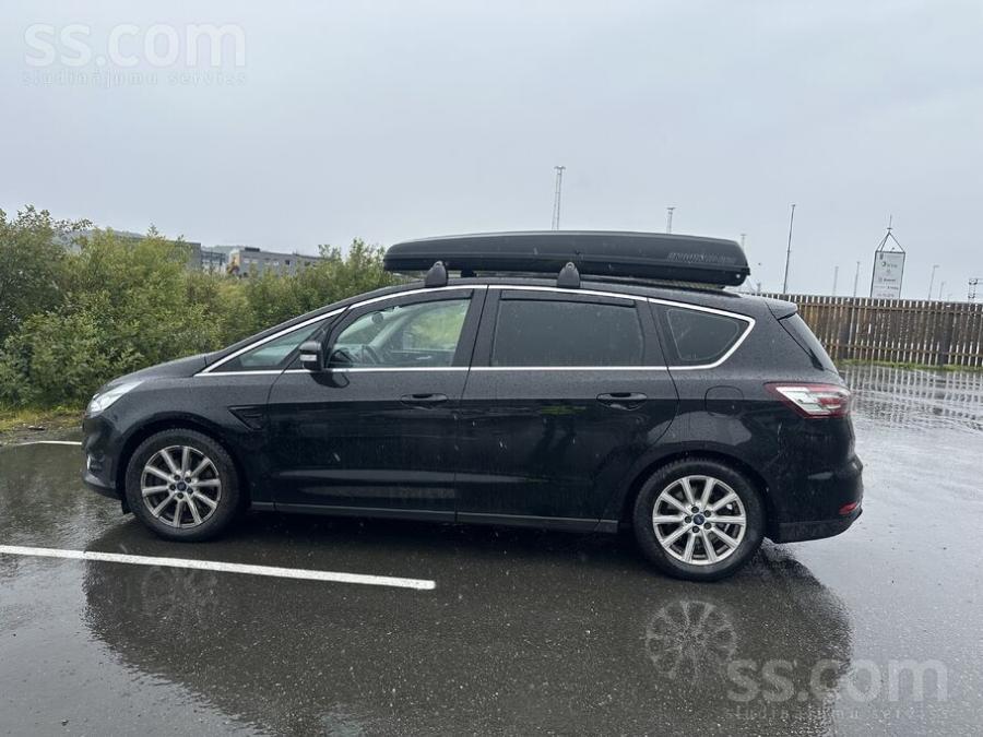 Melns Ford S-Max 2016 Talsi, ar dzinēja tilpumu 2.00 L un nobraukumu 287 tūkst. km par 8500 €, foto 6 vietnē AUTOMOTO.COM.LV