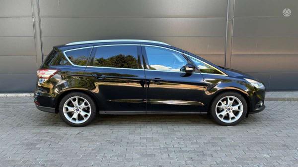 Black Ford S-Max 2016 in Kaunas, with an engine capacity of 2.00 L and mileage of 400 thousand km for 5900 €, photo 6 on AUTOMOTO.COM.LV