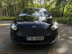 Black Ford S-Max 2016 in Riga, with an engine capacity of 2.00 L and mileage of 224 thousand km for 7950 €, photo 6 on AUTOMOTO.COM.LV