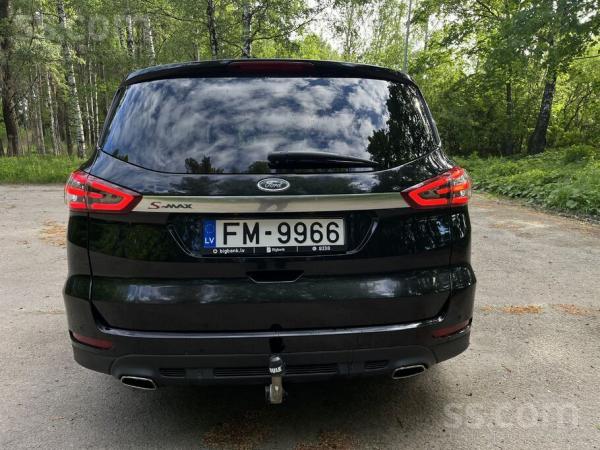 Melns Ford S-Max 2016 Rīga, ar dzinēja tilpumu 2.00 L un nobraukumu 224 tūkst. km par 7950 €, foto 6 vietnē AUTOMOTO.COM.LV