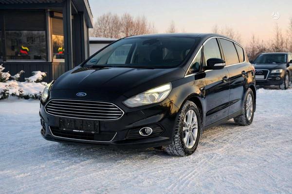 Black Ford S-Max 2017 in Pakruojis, with an engine capacity of 2.00 L and mileage of 365 thousand km for 5800 €, photo 1 on AUTOMOTO.COM.LV