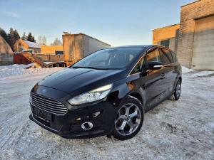Black Ford S-Max 2017 in Utena, with an engine capacity of 2.00 L and mileage of 201 thousand km for 9490 €, photo  on AUTOMOTO.COM.LV