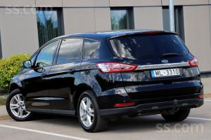 Black Ford S-Max 2017 in Tukums, with an engine capacity of 2.00 L and mileage of 262 thousand km for 6990 €, photo 6 on AUTOMOTO.COM.LV