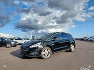 Black Ford S-Max 2017 in Vilnius, with an engine capacity of 2.00 L and mileage of 340 thousand km for 8900 €, photo 4 on AUTOMOTO.COM.LV