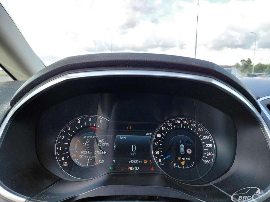 Black Ford S-Max 2017 in Vilnius, with an engine capacity of 2.00 L and mileage of 340 thousand km for 8900 €, photo 14 on AUTOMOTO.COM.LV