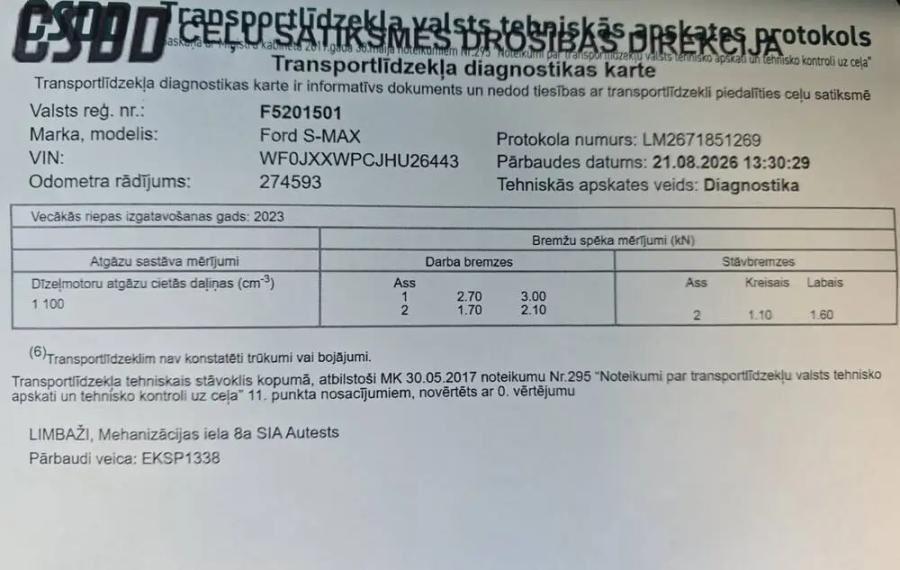 Черный Форд С-Макс 2017 в Сигулда, объемом двигателя 2.00 л и пробегом 268 тыс. км за 9650 €, фото 34 на AUTOMOTO.COM.LV
