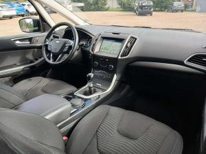 Black Ford S-Max 2017 in Kelme, with an engine capacity of 1.50 L and mileage of 126 thousand km for 7900 €, photo 14 on AUTOMOTO.COM.LV