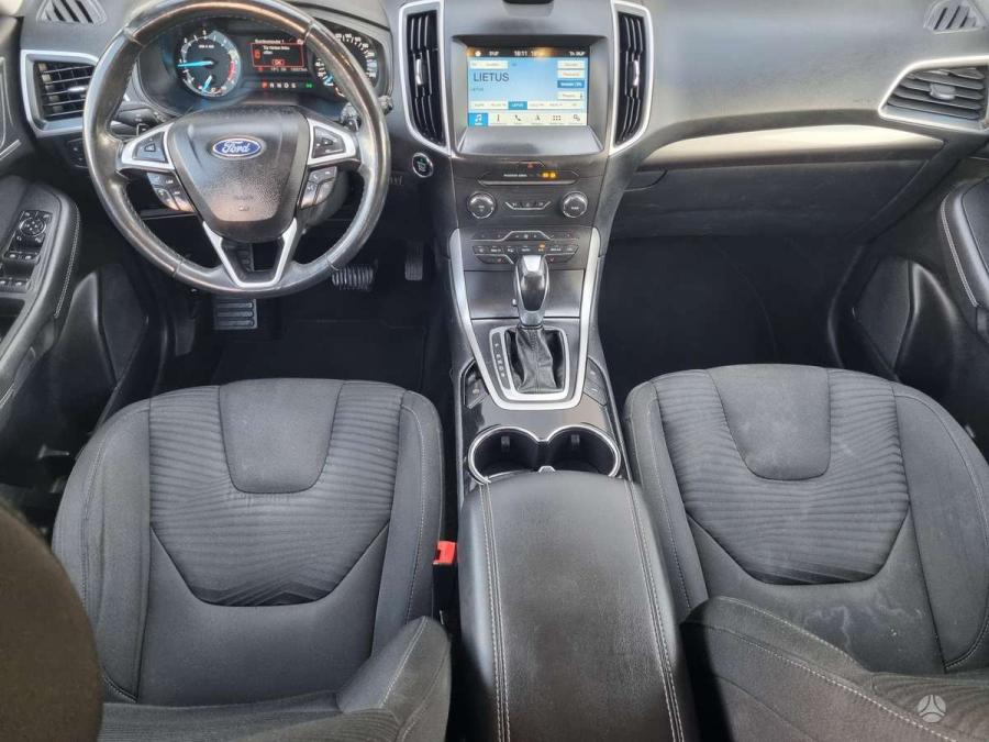 Black Ford S-Max 2018 in Siauliai, with an engine capacity of 2.00 L and mileage of 180 thousand km for 8700 €, photo 19 on AUTOMOTO.COM.LV