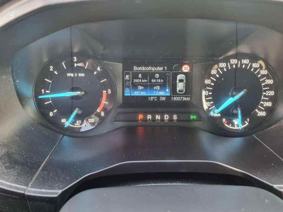 Black Ford S-Max 2018 in Siauliai, with an engine capacity of 2.00 L and mileage of 180 thousand km for 8700 €, photo 22 on AUTOMOTO.COM.LV
