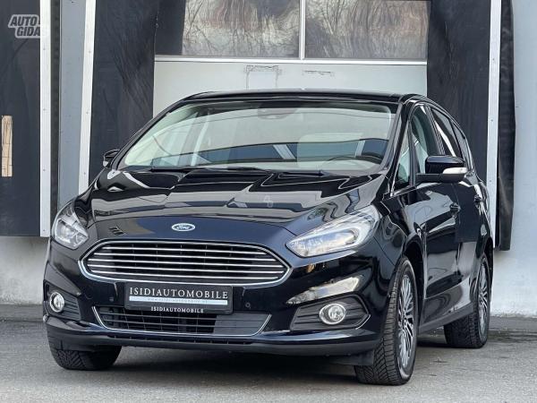 Black Ford S-Max 2019 in Kaunas, with an engine capacity of 2.00 L and mileage of 85 thousand km for 23327 €, photo 1 on AUTOMOTO.COM.LV