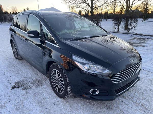 Melns Ford S-Max 2019 Panevēža, ar dzinēja tilpumu 2.00 L un nobraukumu 222 tūkst. km par 10250 €, foto 3 vietnē AUTOMOTO.COM.LV