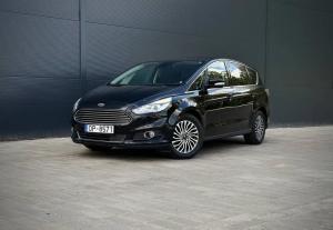 Black Ford S-Max 2019 in Riga, with an engine capacity of 2.00 L and mileage of 169 thousand km for 13495 €, photo  on AUTOMOTO.COM.LV