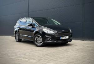 Black Ford S-Max 2019 in Riga, with an engine capacity of 2.00 L and mileage of 169 thousand km for 13495 €, photo 5 on AUTOMOTO.COM.LV