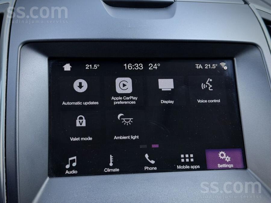 Melns Ford S-Max 2019 Rīga, ar dzinēja tilpumu 2.00 L un nobraukumu 169 tūkst. km par 13395 €, foto 21 vietnē AUTOMOTO.COM.LV