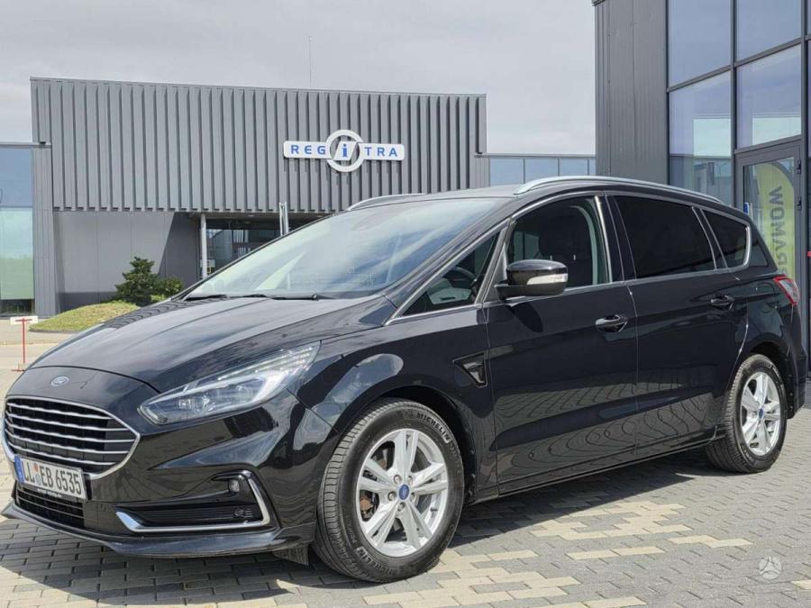 Black Ford S-Max 2021 in Siauliai, with an engine capacity of 2.00 L and mileage of 240 thousand km for 9990 €, photo 5 on AUTOMOTO.COM.LV