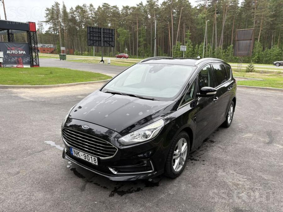 Black Ford S-Max 2023 in Riga, with an engine capacity of 2.00 L and mileage of 73 thousand km for 18750 €, photo 16 on AUTOMOTO.COM.LV