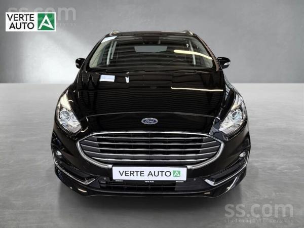 Black Ford S-Max 2023 in Riga, with an engine capacity of 2.00 L and mileage of 73 thousand km for 19990 €, photo 2 on AUTOMOTO.COM.LV