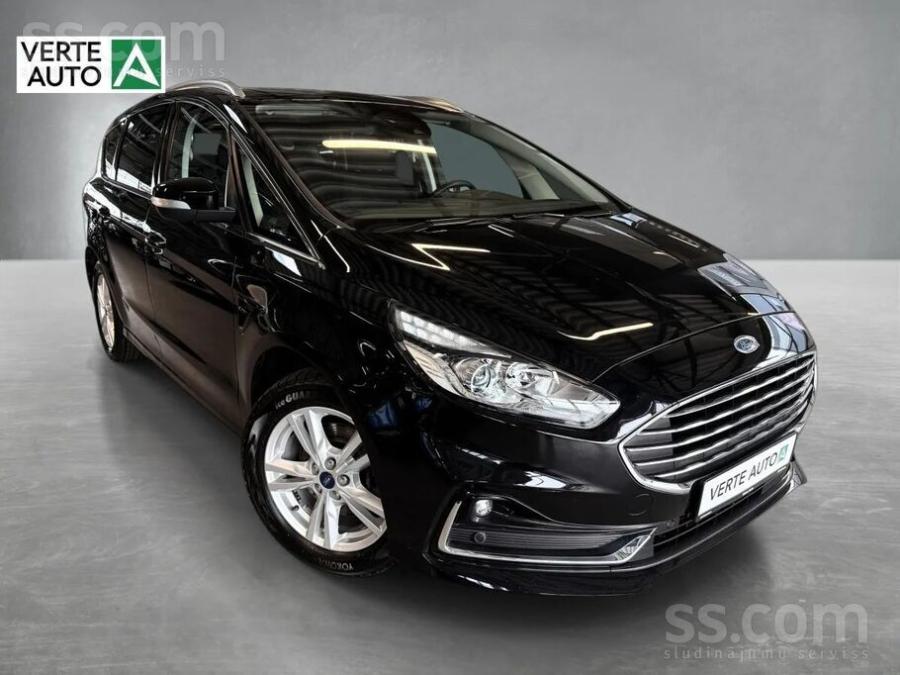 Black Ford S-Max 2023 in Riga, with an engine capacity of 2.00 L and mileage of 73 thousand km for 19990 €, photo 4 on AUTOMOTO.COM.LV