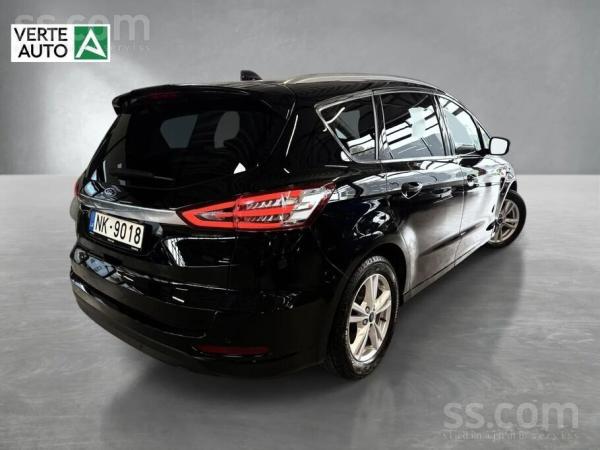 Black Ford S-Max 2023 in Riga, with an engine capacity of 2.00 L and mileage of 73 thousand km for 19990 €, photo 4 on AUTOMOTO.COM.LV