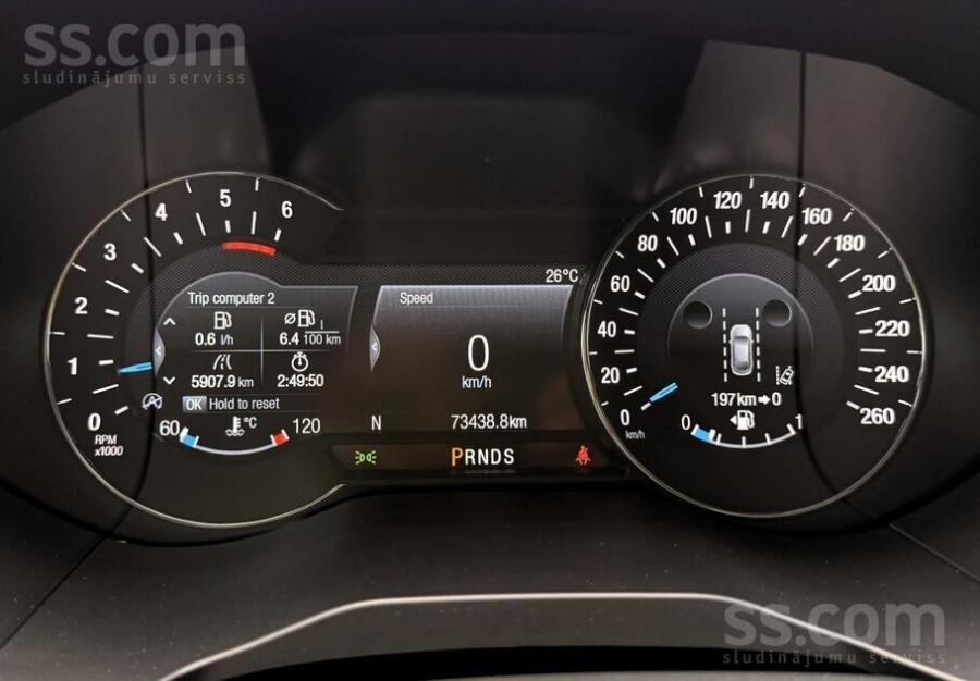 Black Ford S-Max 2023 in Riga, with an engine capacity of 2.00 L and mileage of 73 thousand km for 19990 €, photo 22 on AUTOMOTO.COM.LV