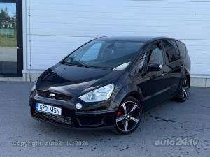 Melns Ford S-Max 2007 Tartu, ar dzinēja tilpumu 2.00 L un nobraukumu 257 tūkst. km par 3500 €, foto  vietnē AUTOMOTO.COM.LV