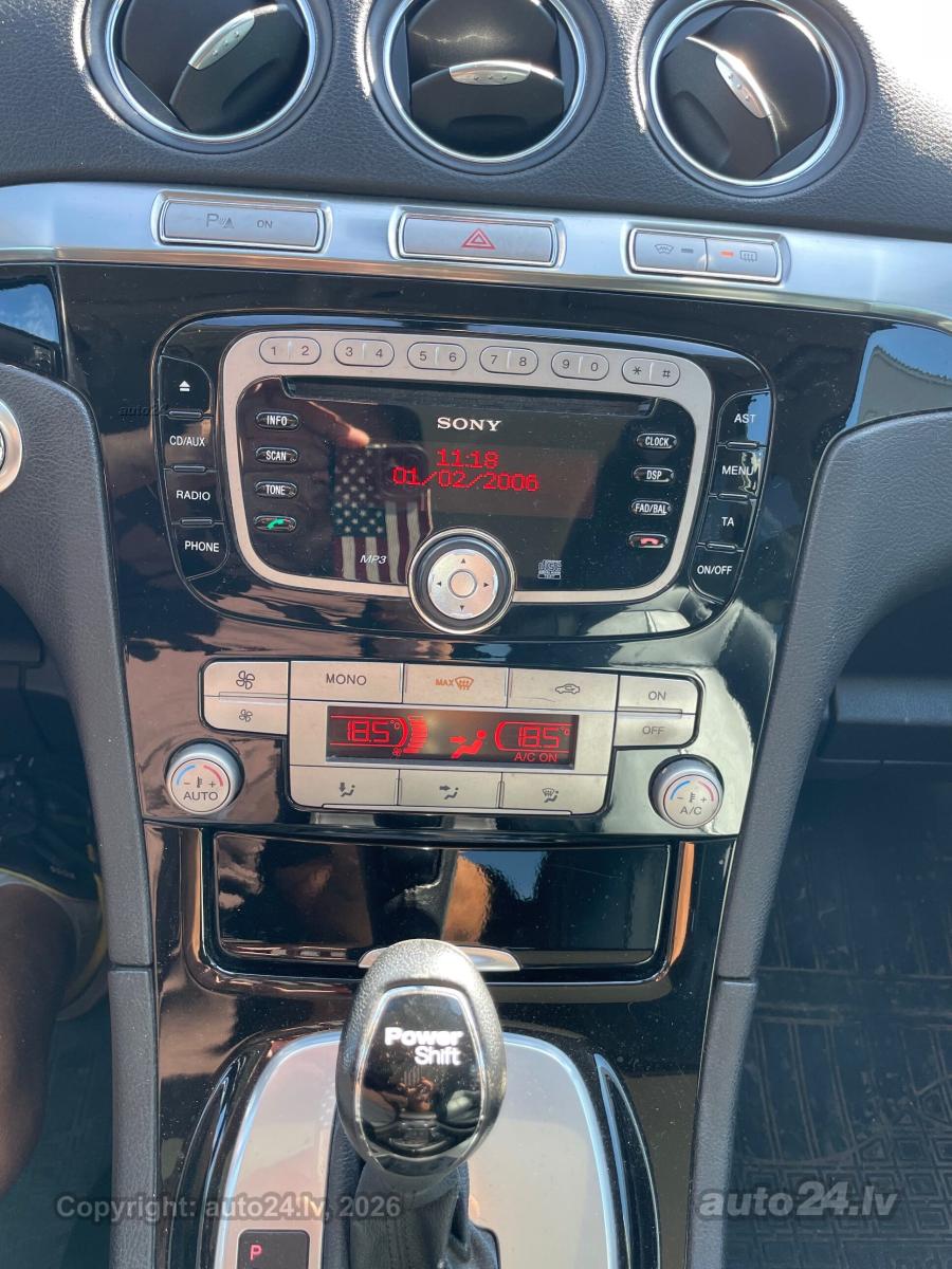 Melns Ford S-Max 2011 Tallina, ar dzinēja tilpumu 2.00 L un nobraukumu 271 tūkst. km par 2500 €, foto 12 vietnē AUTOMOTO.COM.LV