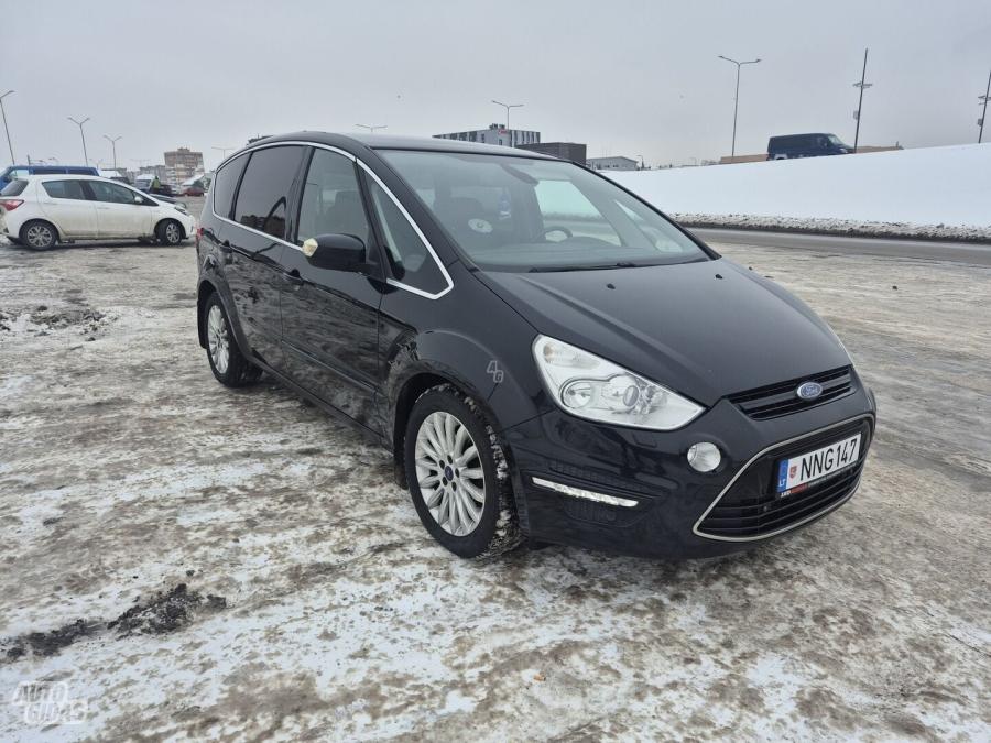 Black Ford S-Max 2012 in Kaunas, with an engine capacity of 2.00 L and mileage of 390 thousand km for 5500 €, photo 8 on AUTOMOTO.COM.LV