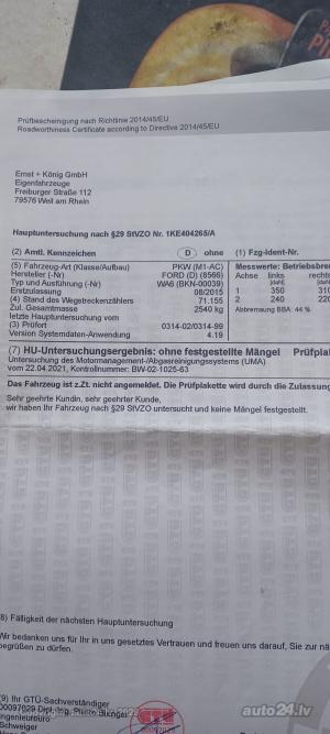 Black Ford S-Max 2015 in Tallinn, with an engine capacity of 2.00 L and mileage of 132 thousand km for 9999 €, photo 22 on AUTOMOTO.COM.LV