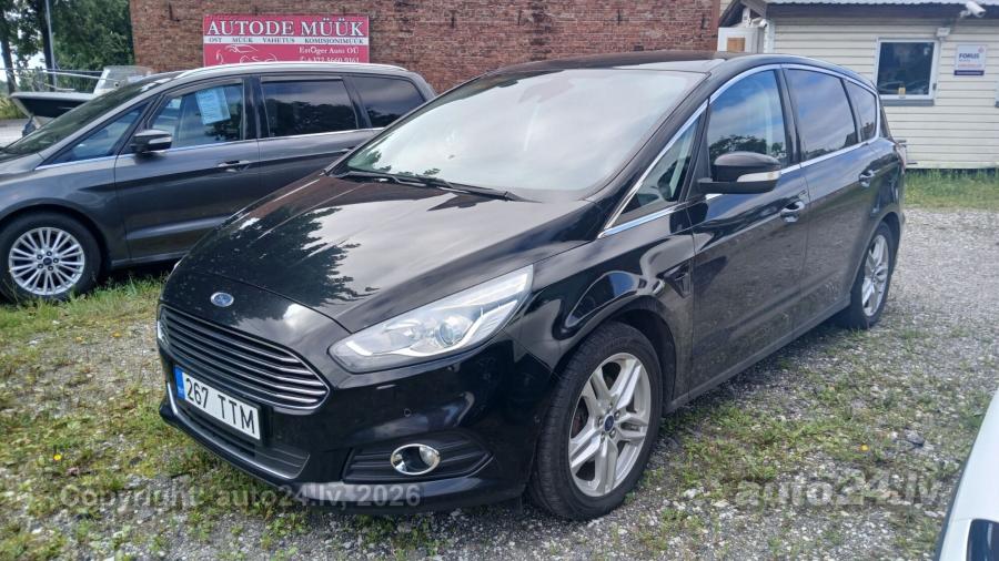 Black Ford S-Max 2017 in Parnu, with an engine capacity of 2.00 L and mileage of 296 thousand km for 7699 €, photo 1 on AUTOMOTO.COM.LV
