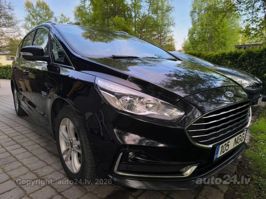 Black Ford S-Max 2020 in Tallinn, with an engine capacity of 2.00 L and mileage of 221 thousand km for 10790 €, photo 11 on AUTOMOTO.COM.LV