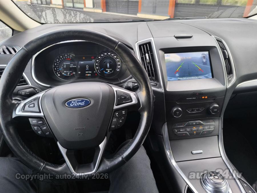 Black Ford S-Max 2020 in Tallinn, with an engine capacity of 2.00 L and mileage of 221 thousand km for 10790 €, photo 12 on AUTOMOTO.COM.LV
