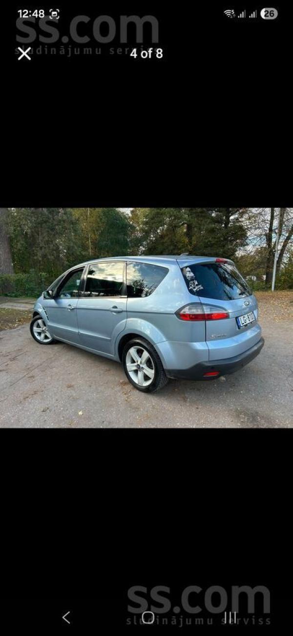 Zils Ford S-Max 2006 Rīga, ar dzinēja tilpumu 2.00 L un nobraukumu 320 tūkst. km par 2400 €, foto 1 vietnē AUTOMOTO.COM.LV