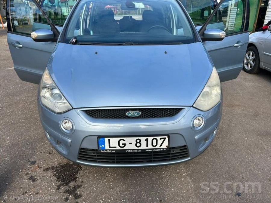 Blue Ford S-Max 2006 in Riga, with an engine capacity of 2.00 L and mileage of 320 thousand km for 2400 €, photo 3 on AUTOMOTO.COM.LV